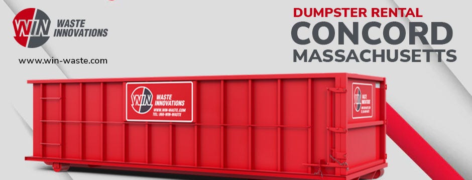 Top Dumpster Rental Tips To Reduce Waste In Concord | by WIN Waste ...