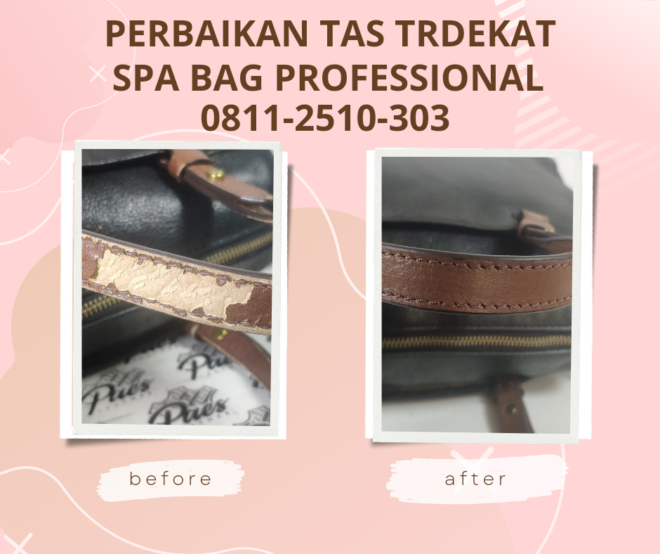 tempat reparasi tas dan sepatu Brebes - Niapintarcantik - Medium