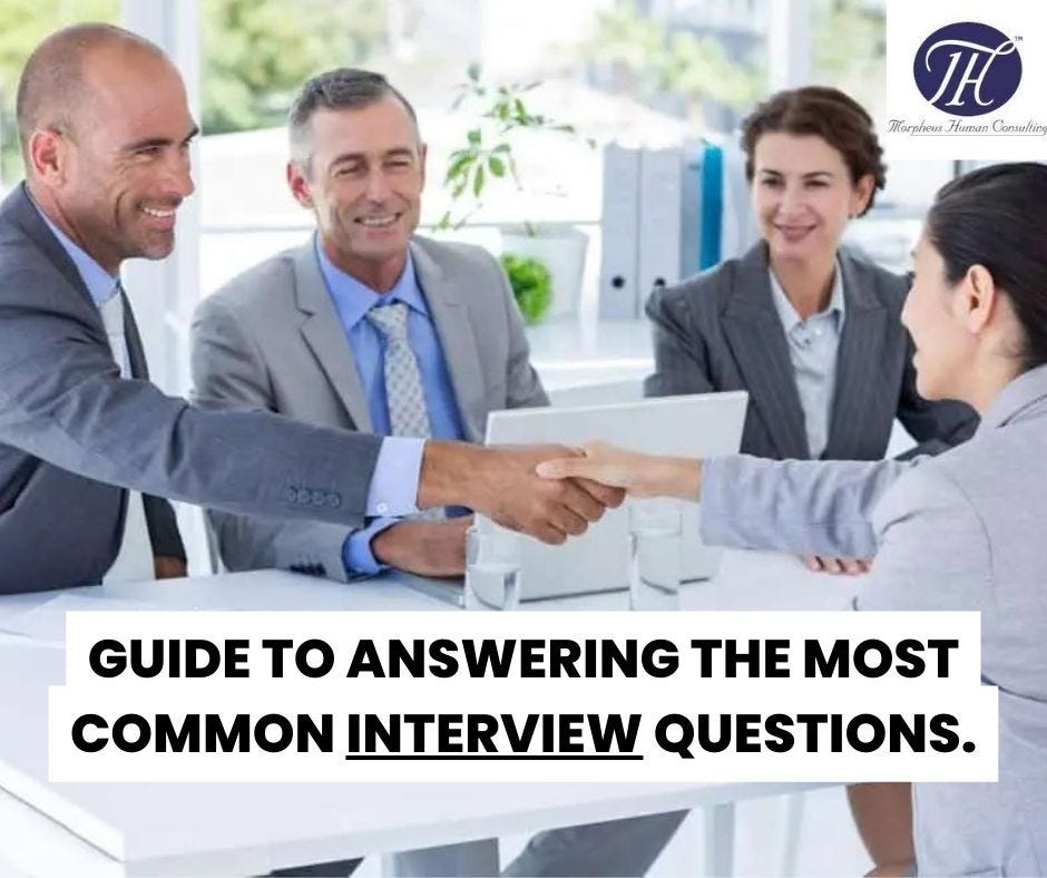 GUIDE TO ANSWERING THE MOST COMMON INTERVIEW QUESTIONS. | by Niharika ...