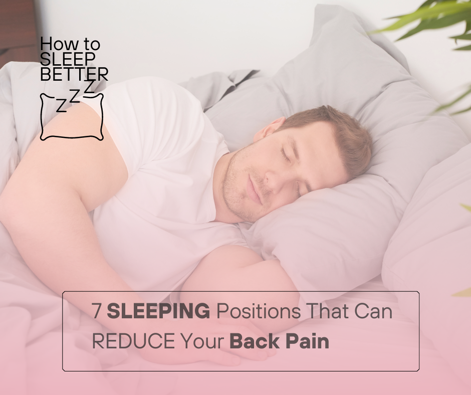 7 SLEEPING Positions Can REDUCE Your Back Pain | Uooper | Medium