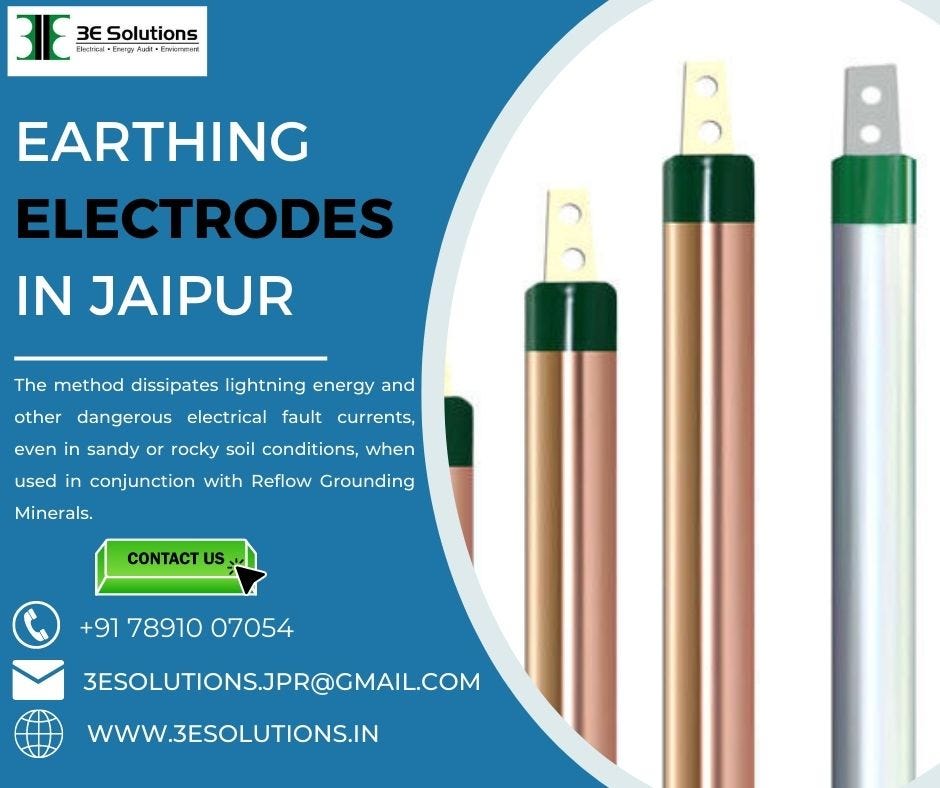Chemical Earthing Electrode | Gel Earthing Electrode — 3E Solutions - 3E Solutions - Medium