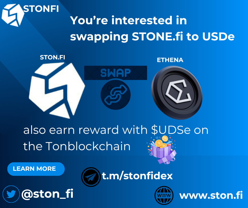 Here’s a breakdown swaping STONE.fi with $UDSe | by Omotayo Esther ...