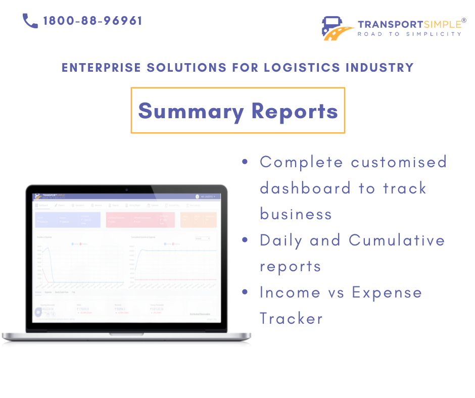 Summary Reports - TransportSimple - Medium