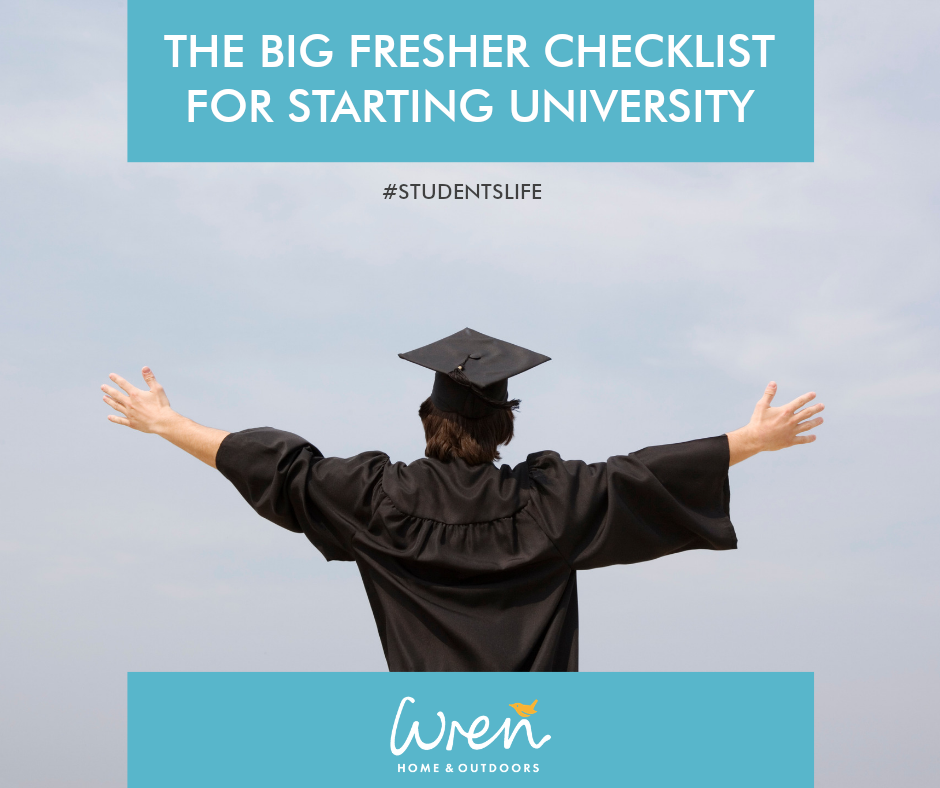 What You Need To Take To University | Our Master Checklist For Freshers ...