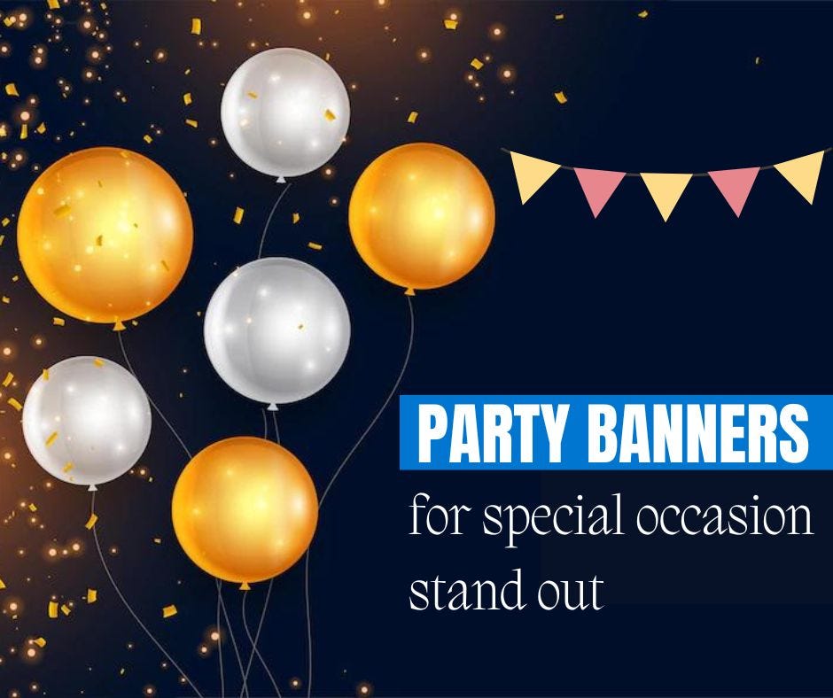 Why You Need a Personalized Banner for Birthday Parties - Elias Carter ...