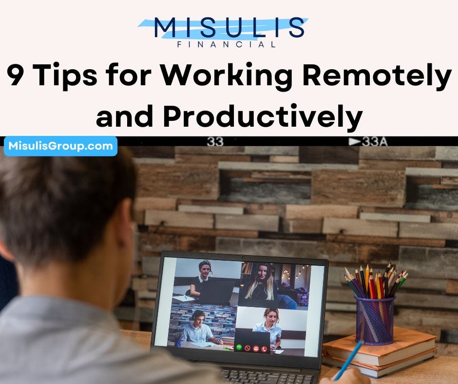 9 Tips for Working Remotely and Productively | by Rachel Langston ...