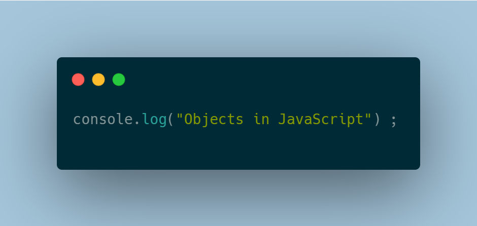 “Objects” in JavaScript. What is an Object? | by Hari Karthyk | Medium