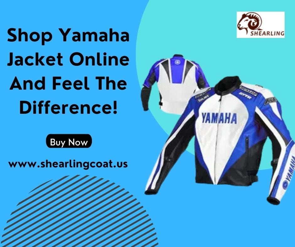 Shop Yamaha Jacket Online And Feel The Difference! - Shearlingcoat - Medium