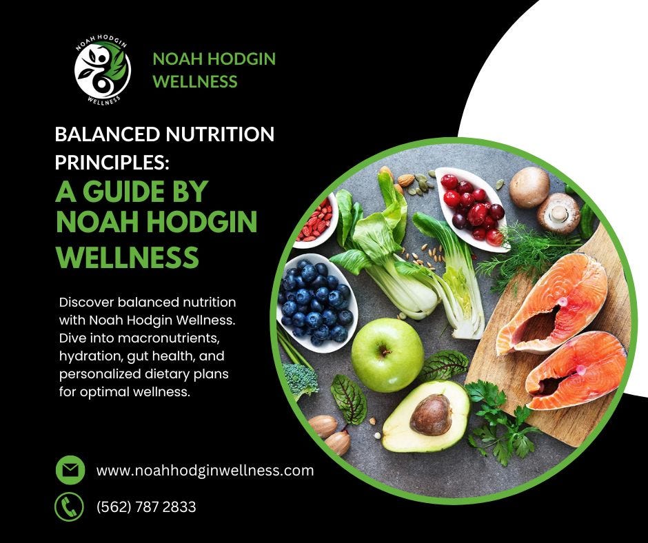 Balanced Nutrition Principles: A Guide by Noah Hodgin Wellness - Noah ...