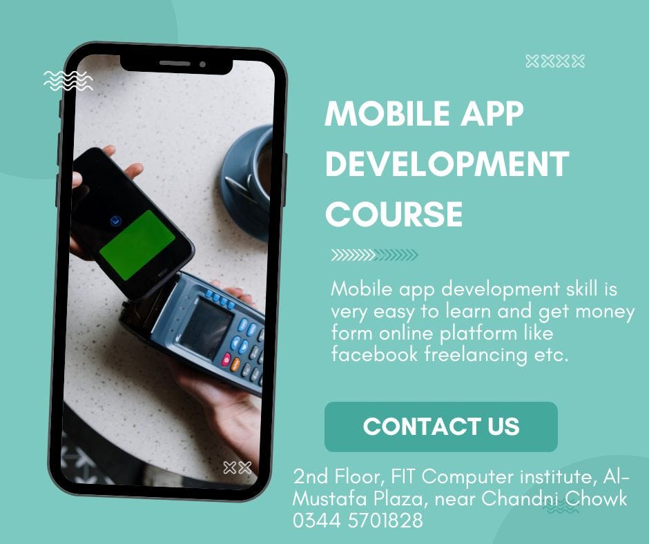 Mobile App Development Course In Rawalpindi Islamabad - FIT Computer ...