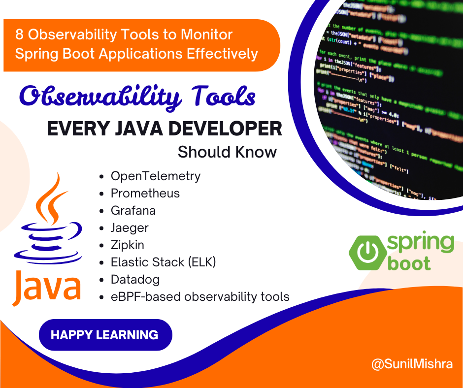 8 Observability Tools to Monitor Spring Boot Applications Effectively | by Code With Sunil ...