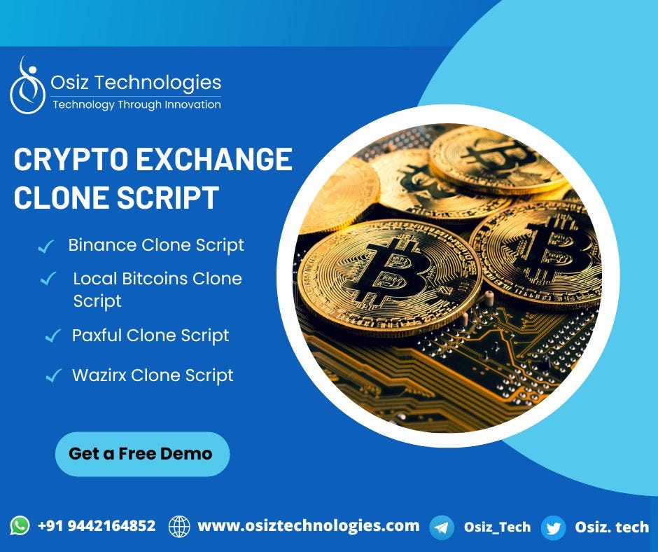 6 Popular Crypto Exchange Clone Scripts for Building Your Own Cryptocurrency Exchange | by Osiz ...