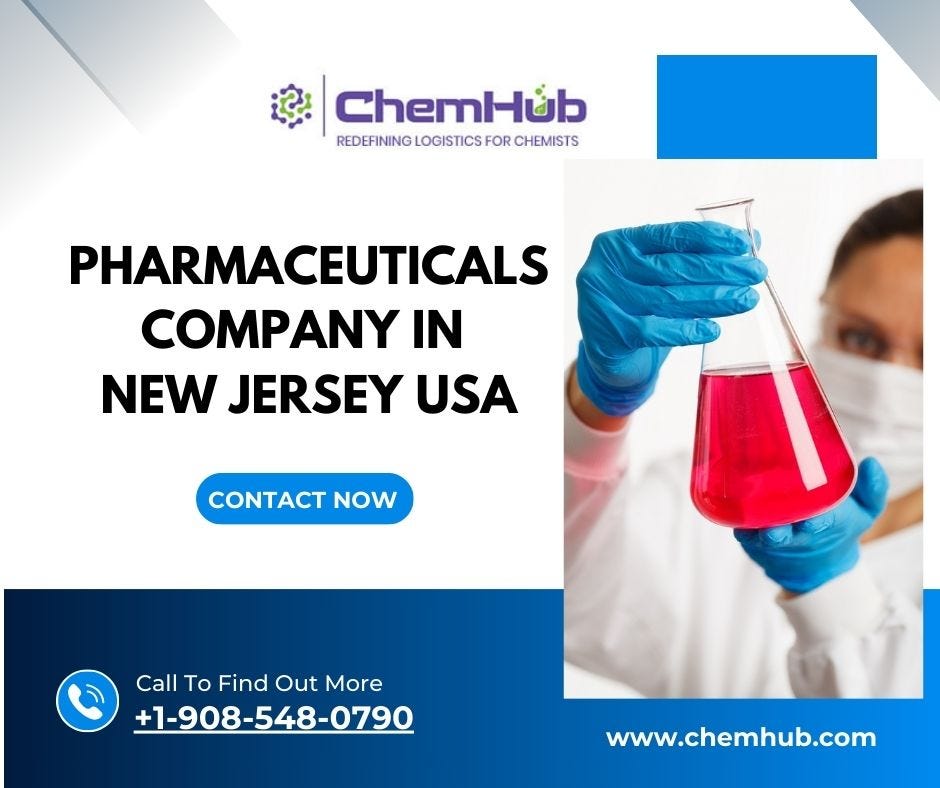 Pharmaceuticals Company in New Jersey USA - Chemicals Companies - Medium