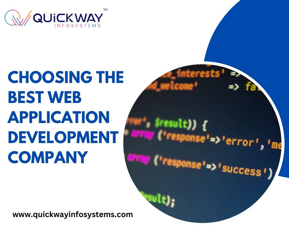 Choosing the Best Web Application Development Company: Unleash Your ...