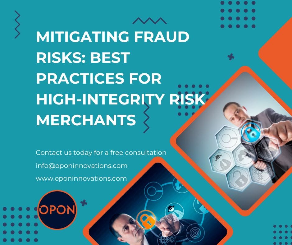 Mitigating Fraud Risks Best Practices For High Integrity Risk