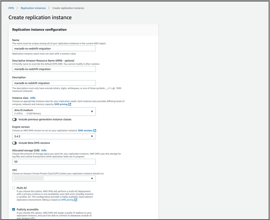 Data Migration From Mariadb To Redshift Using Aws Data Migration Service Dms By Shiv