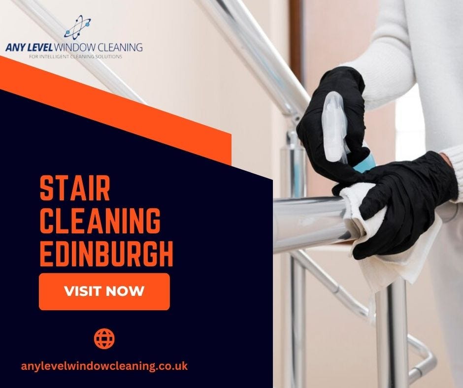 Stair Cleaning Edinburgh - Any Level Window Cleaning - Medium