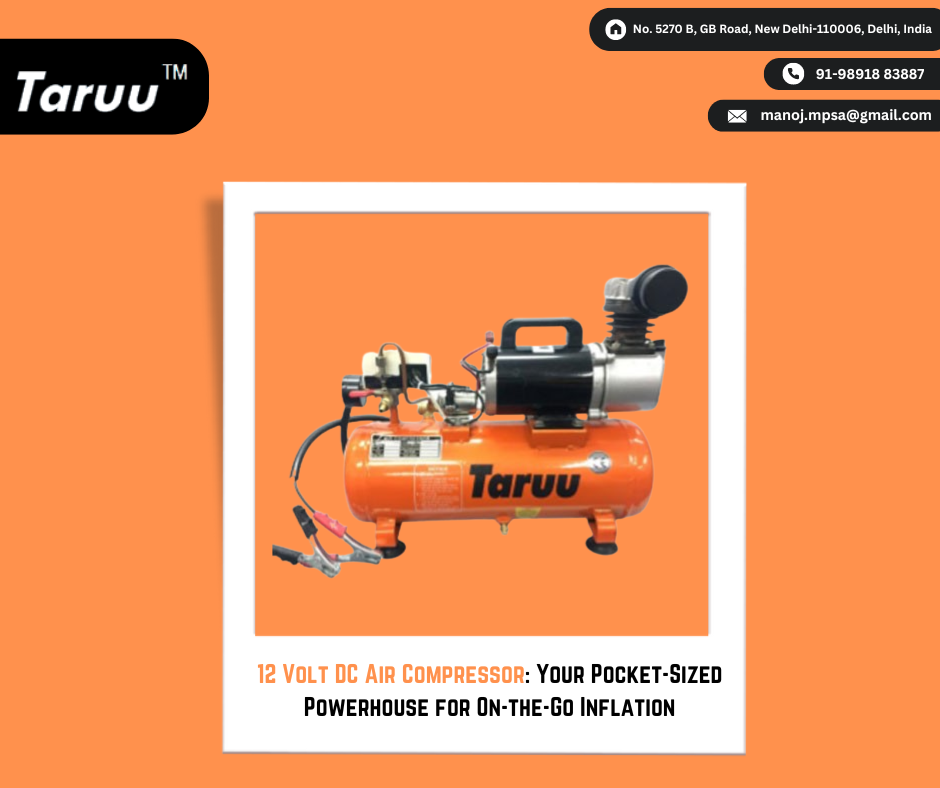 12 Volt DC Air Compressor: Your Pocket-Sized Powerhouse for On-the-Go ...