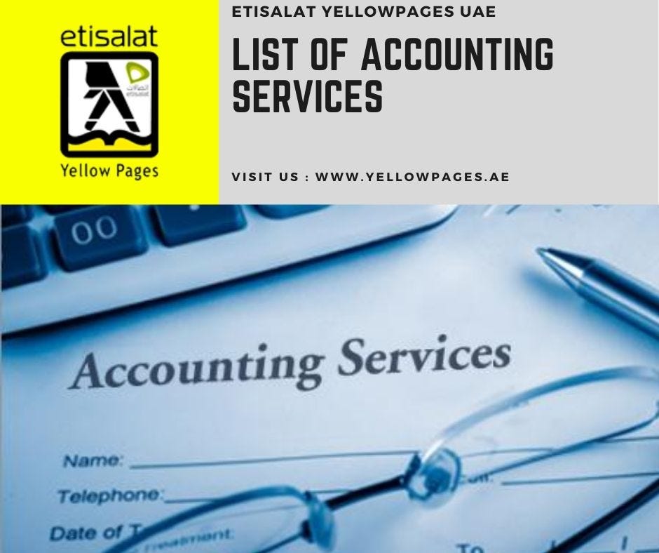 List Of Accounting Services - Abdula - Medium