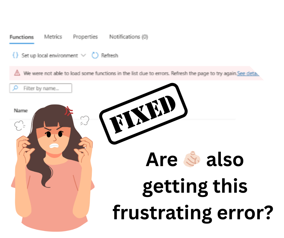 Fix: “We Were Not Able to Load Some Functions” Error in .NET Isolated Azure Function Deployment ...