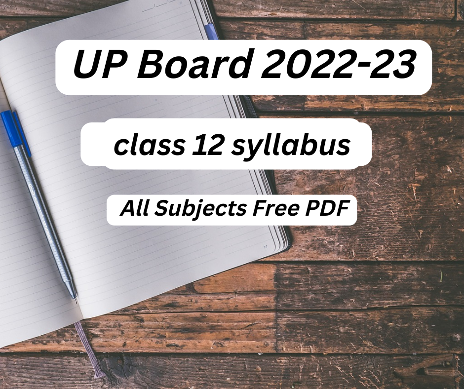 UP board class 12 syllabus - Amit kumar - Medium