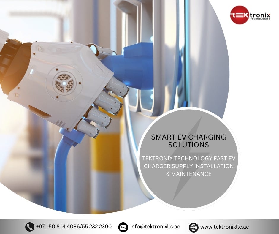 Tektronix Technologies Revolutionizing Smart Ev Charging In Dubai Abu Dhabi And Across The Uae