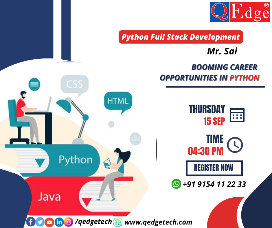 Python Training - QEdge Technologies - Medium