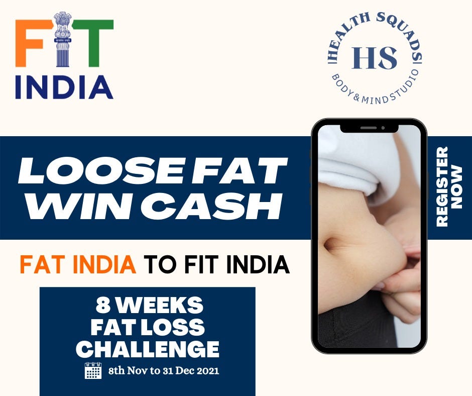 Fat India To Fit India — Health Squads - Health Squads - Medium