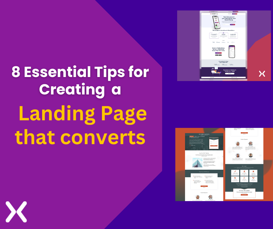 8 Essential Tips for Creating a Landing Page that converts | by Apexure ...