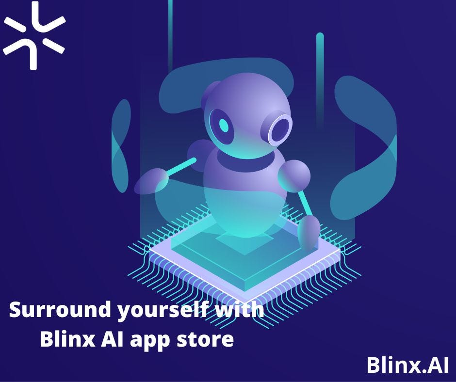 Appstore for artificial intelligence - Blinx AI - Medium