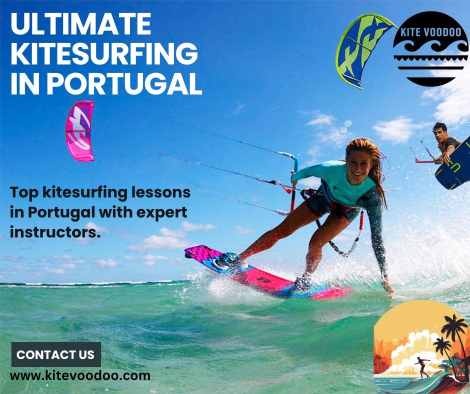 The Best Kitesurfing Lessons in Portugal - Kite Voodoo - Medium