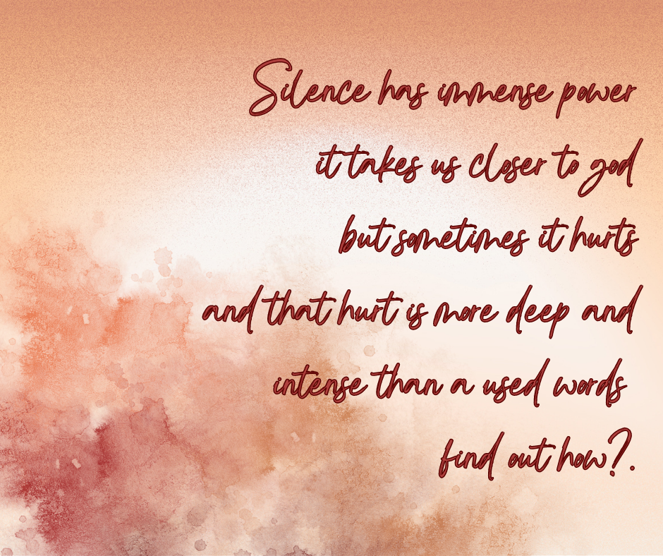 How silence can hurt you. Silence has many benefits and it is… | by ...