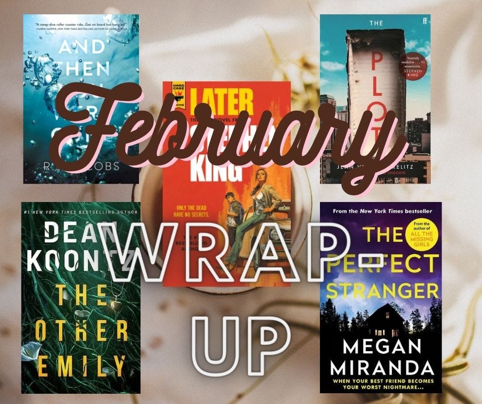 February 2022 Reading Wrap-up. There were some great books both read ...