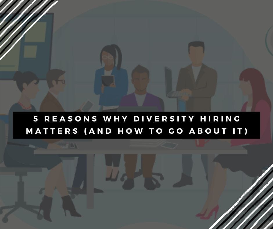 5 Reasons Why Diversity Hiring Matters | by Vividhta Diversity Experts ...