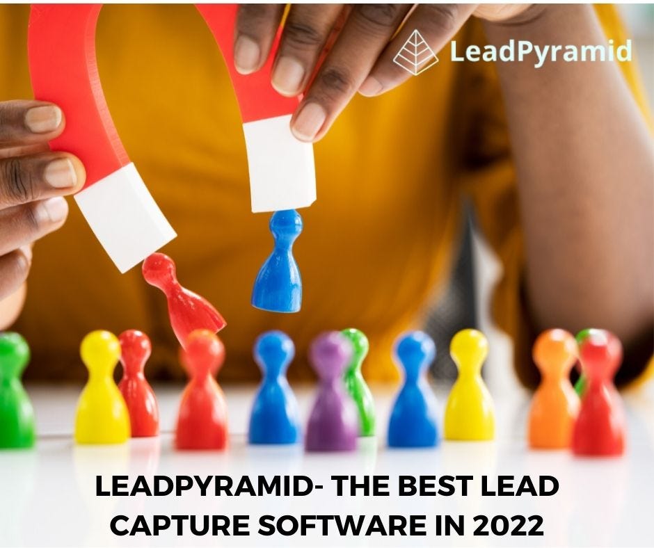 Best Lead Capture Software-Leadpyramid | by Lalita | Medium
