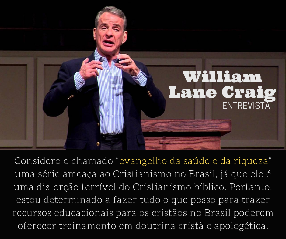 Conversa com William Craig. William Lane Craig é, provavelmente, o ...