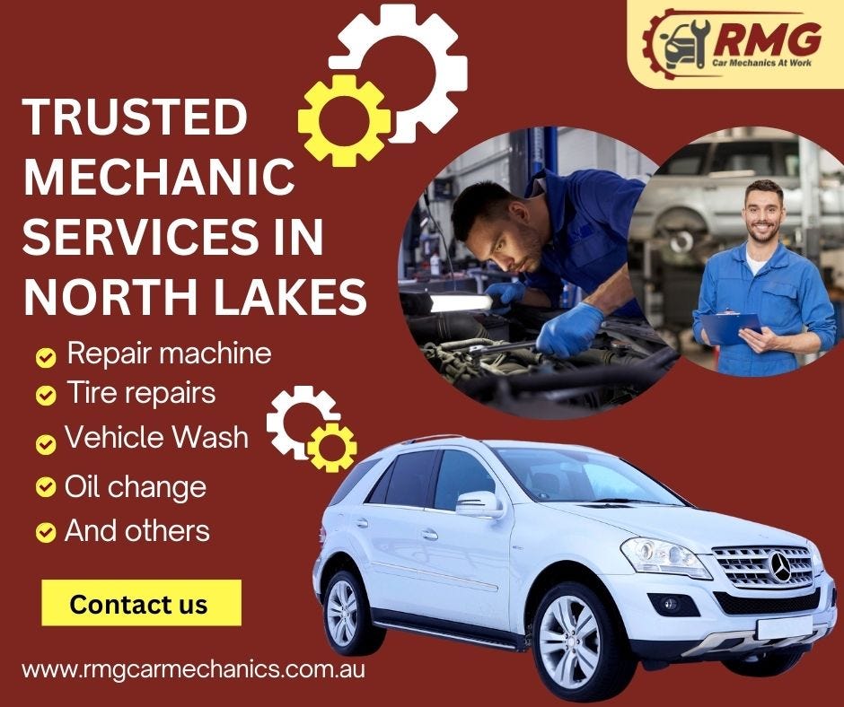 Trusted Mechanic Services in North Lakes - RMG Carmechanics - Medium