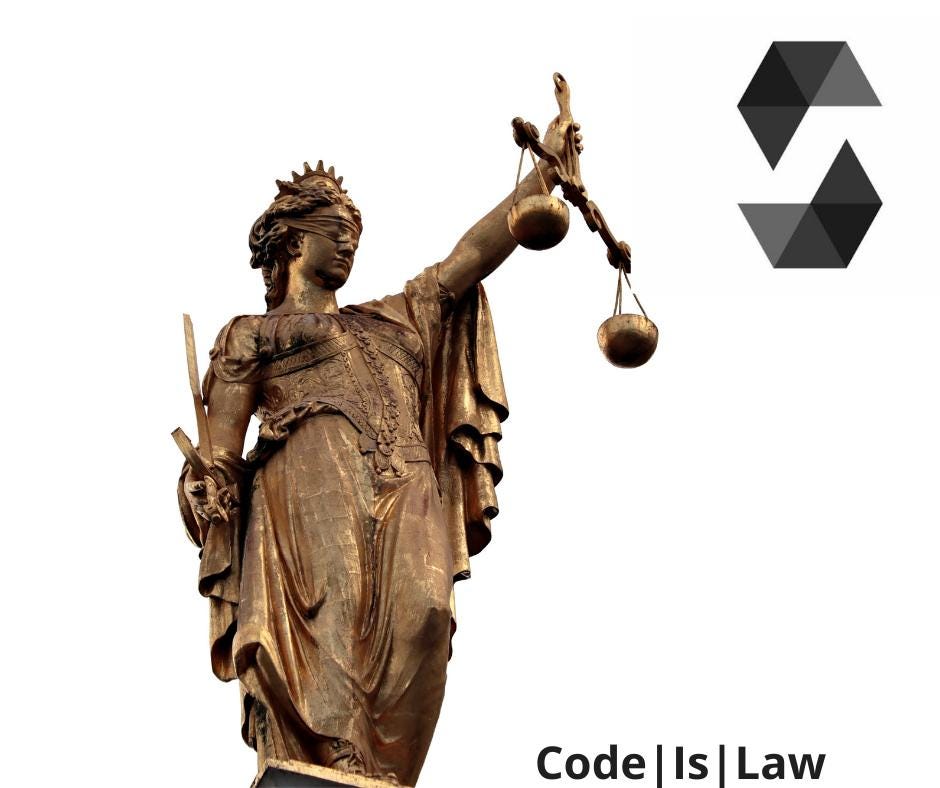 Code Is Law (part3). In the part 2 of the series “Code is… | by Golegal | Medium