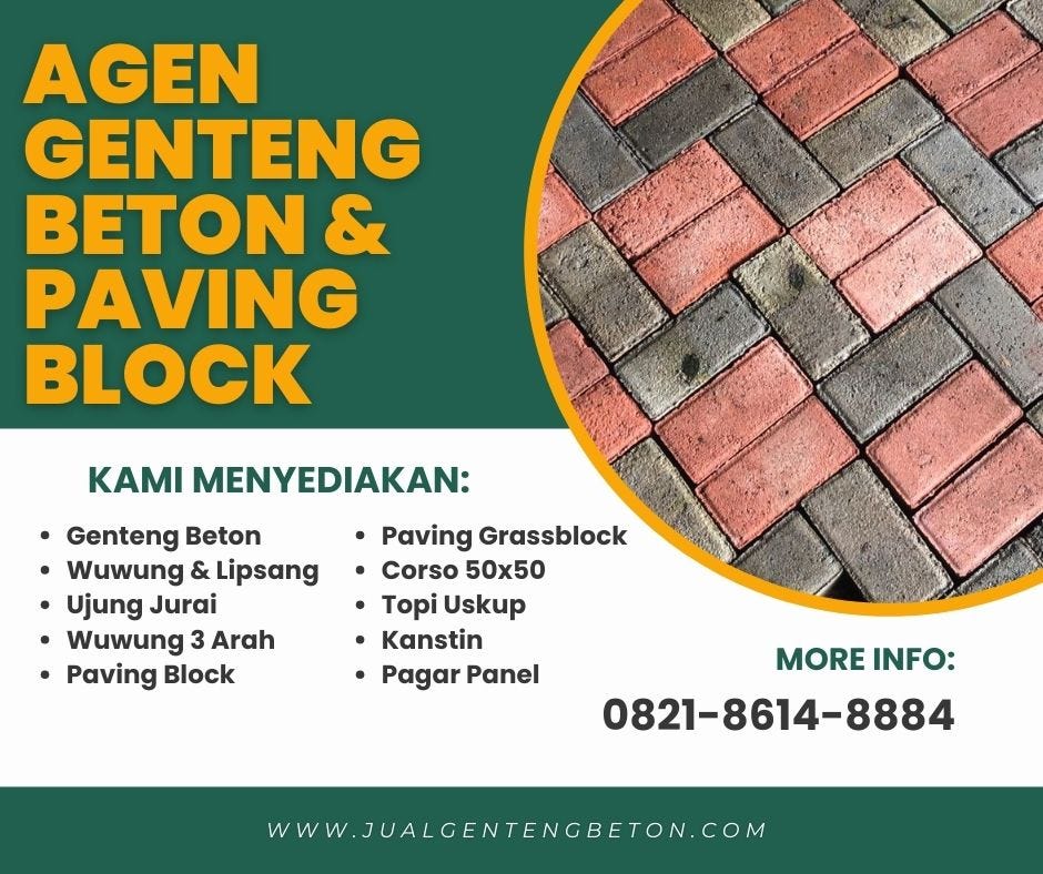 CALL/WA 0821–8614–8884, Paving Block yang Memperindah Tampilan Depan ...