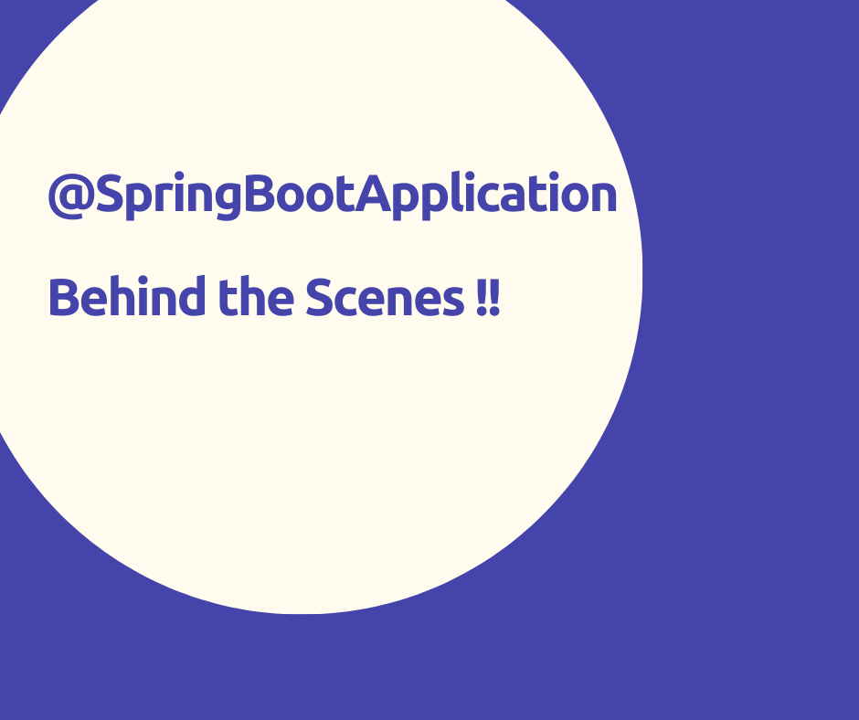 Let’s go deep into @SpringBootApplication !! | by Mohammed Taoufik ...