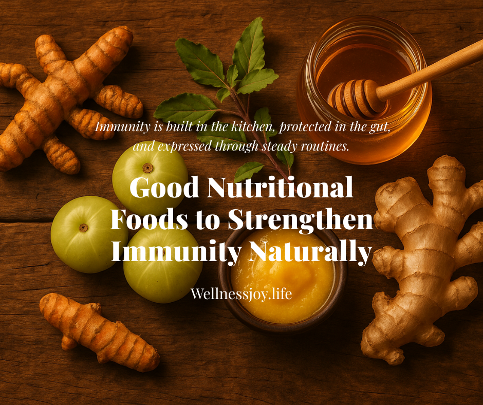 Good Nutritional Foods to Strengthen Immunity Naturally — An Ayurvedic ...