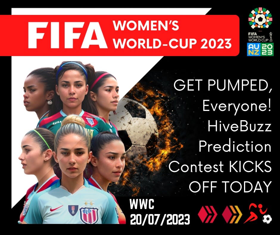 Join the HiveBuzz Women’s World Cup Contest — Register Before It Starts ...