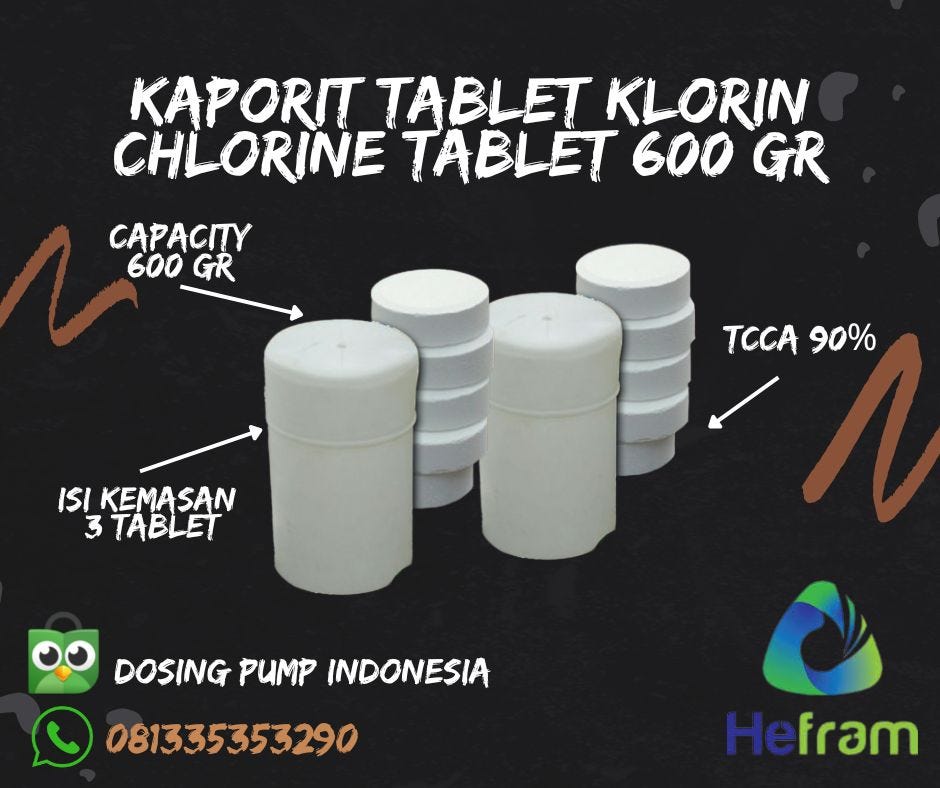 Kaporit Tablet Klorin Chlorine Tablet 600 gr - Aldiprobiotik - Medium