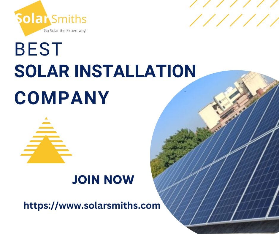 Best Solar Company In India | SolarSmiths - Solarsmith - Medium