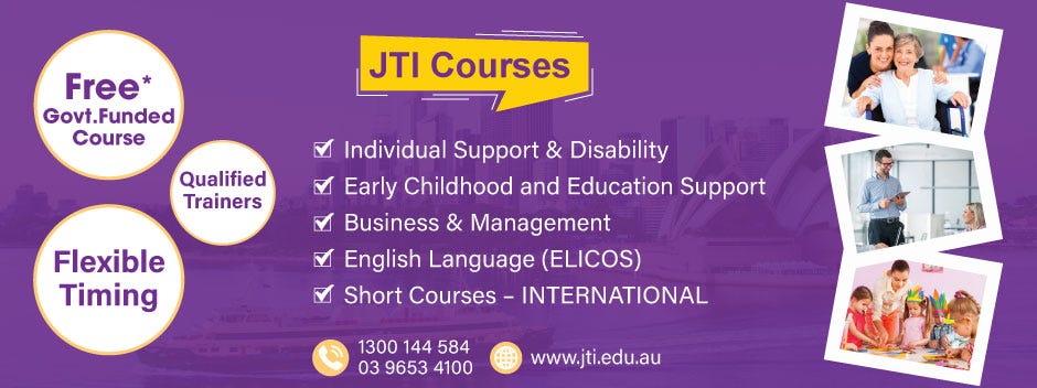 How A Government Funding Course at JTI Can Help You in Building a Career in Australia? | by JTI ...