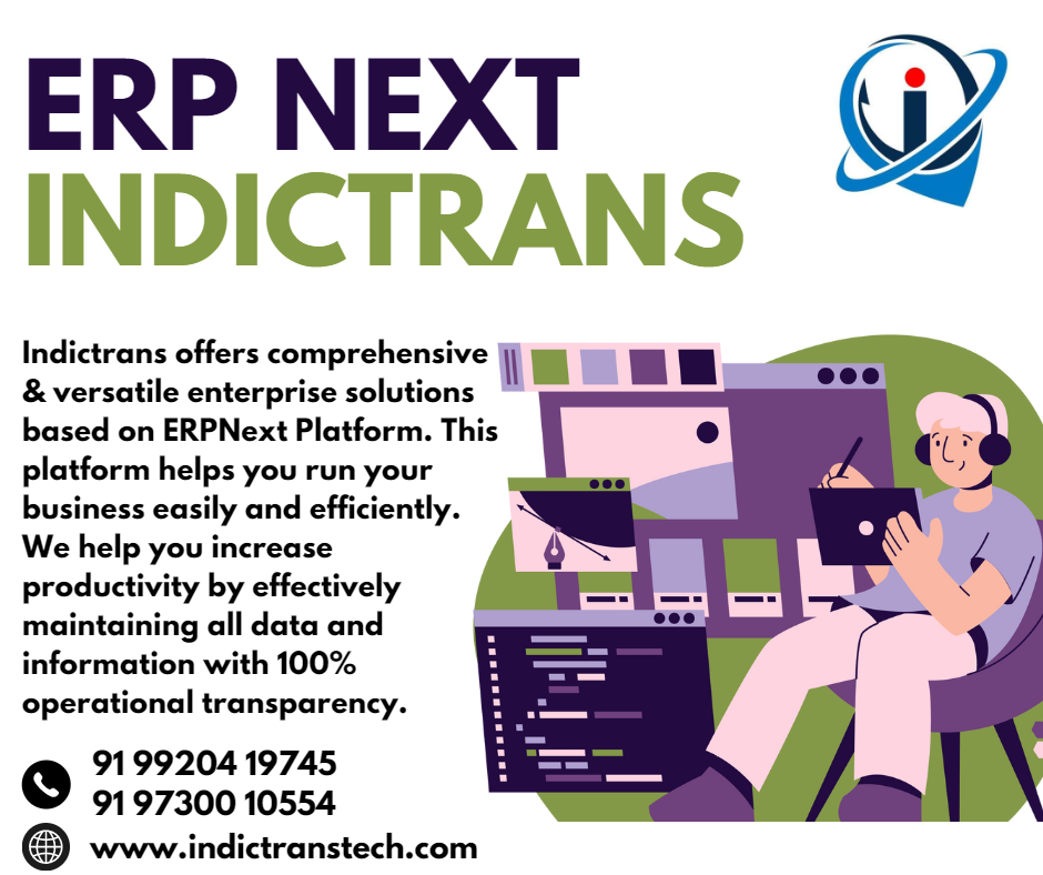 ERPNext Development: Unlocking Efficiency and Growth for Businesses | by New Indictrans ...