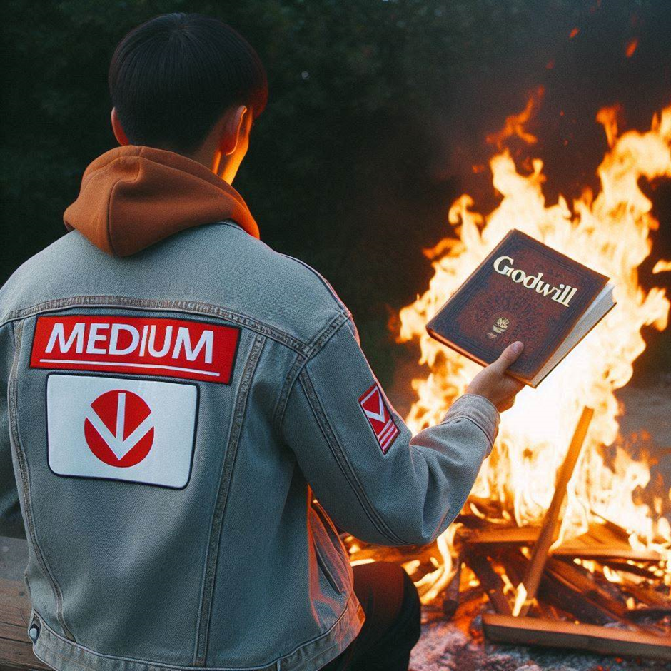 Burning Goodwill. Will Medium survive? | by John Pearce 🌻 | Jan, 2025 | Medium