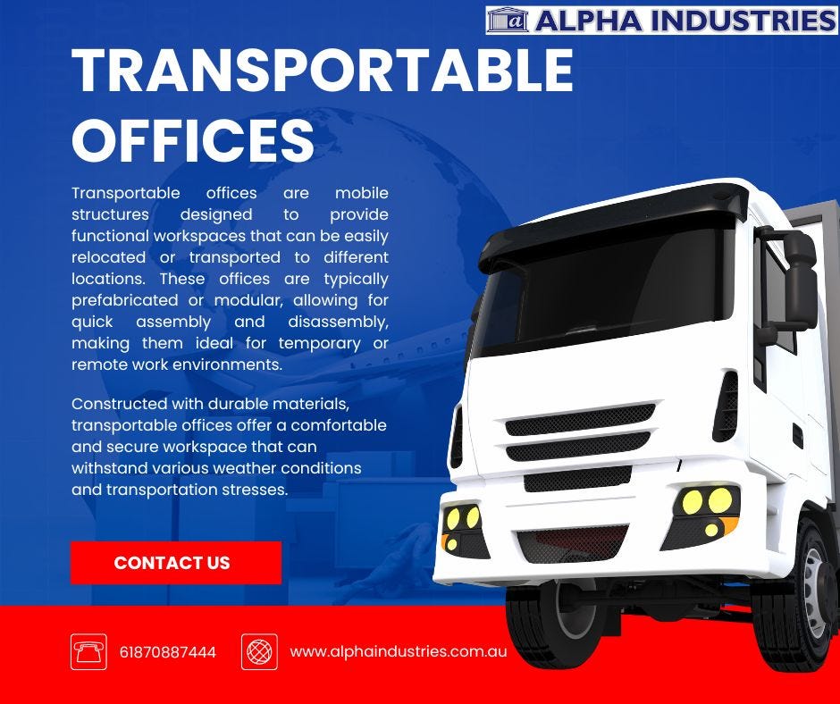 Transportable Offices - Aplhaindustries - Medium