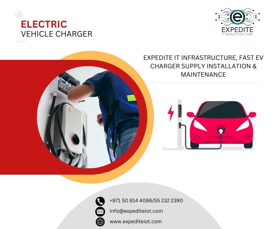 Electric Vehicle Charger Installation by Expedite IT across Saudi ...
