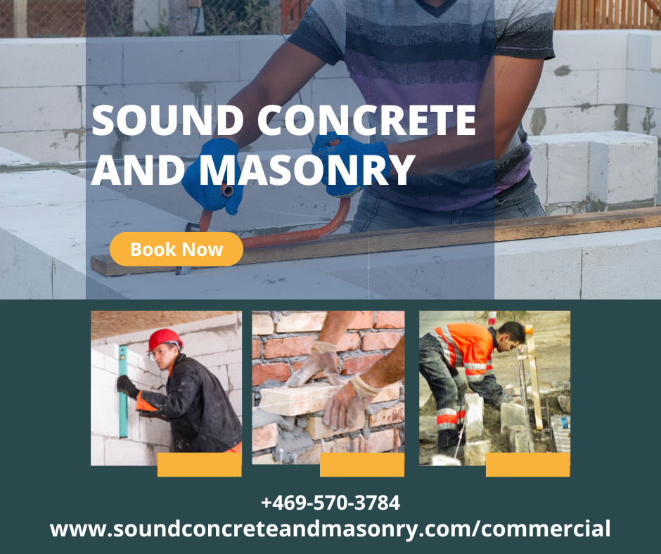 What are the four repairs offered by Sound Concrete and Masonry? | by ...
